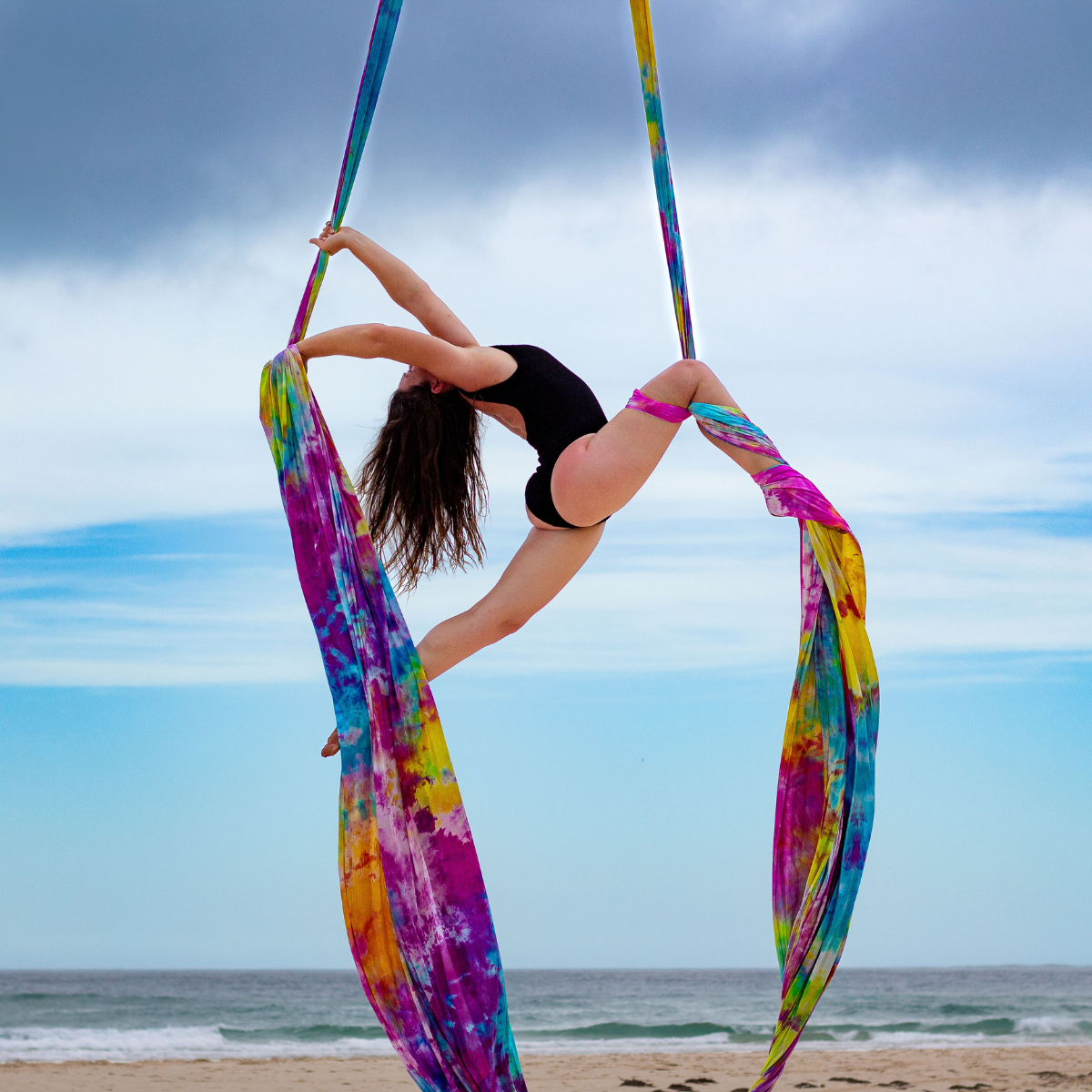 Tie Dyed & Ombre Silks– Aerial Silks Australia