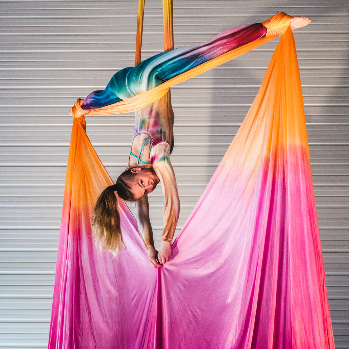 Tie Dyed & Ombre Silks– Aerial Silks Australia